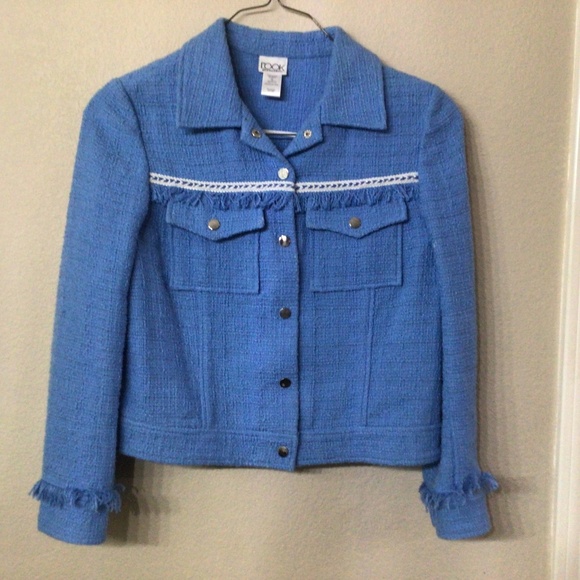 The Look | Jackets & Coats | Vintage The Look Tweed Like Jacket Snap ...